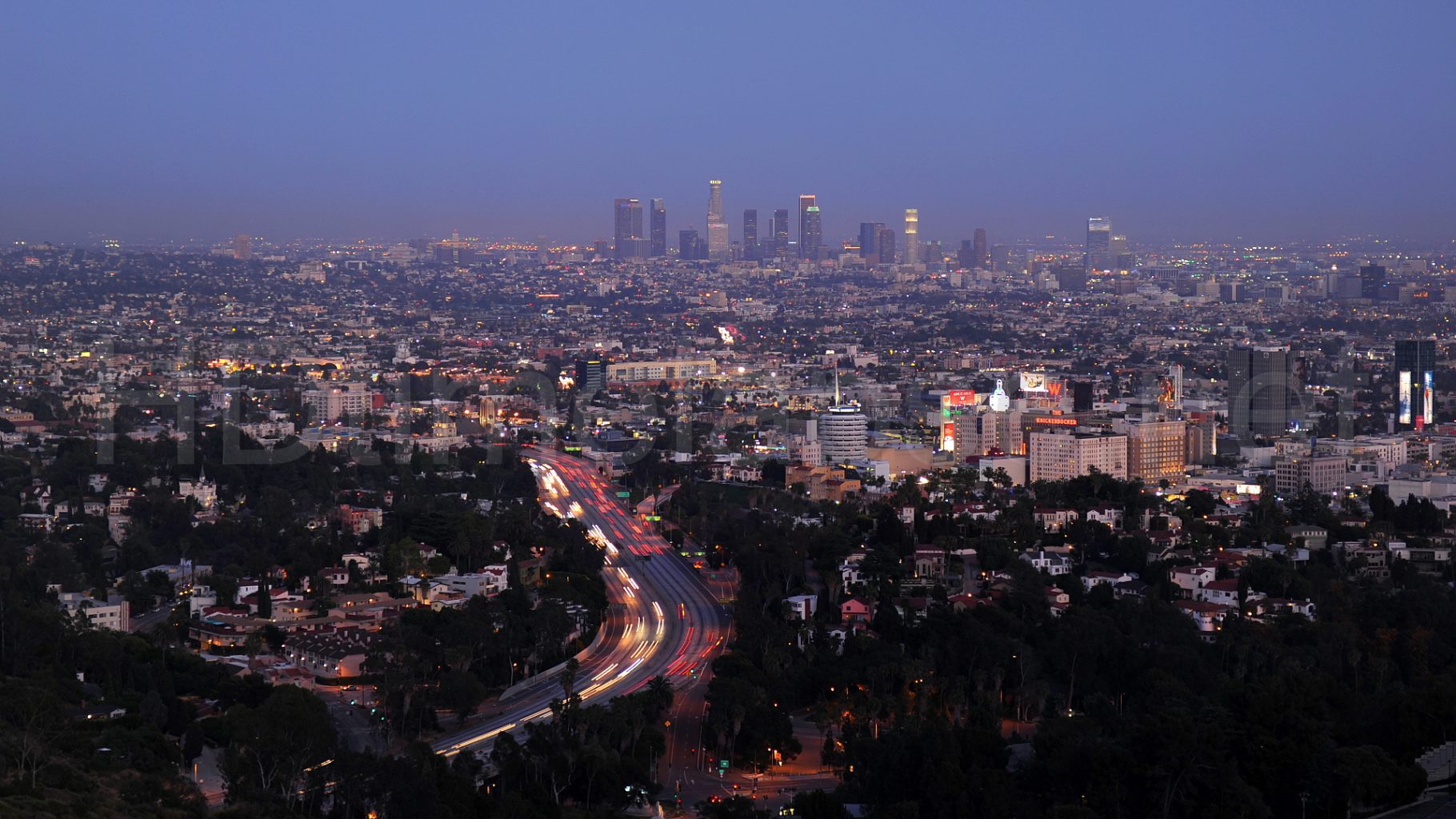 The Amazing Views Of Los Angeles On Mulholland Drive Scenic Overlook