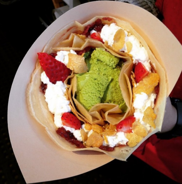 KC's Crepes Cafe in Westchester: Japanese-style crepes and drinks